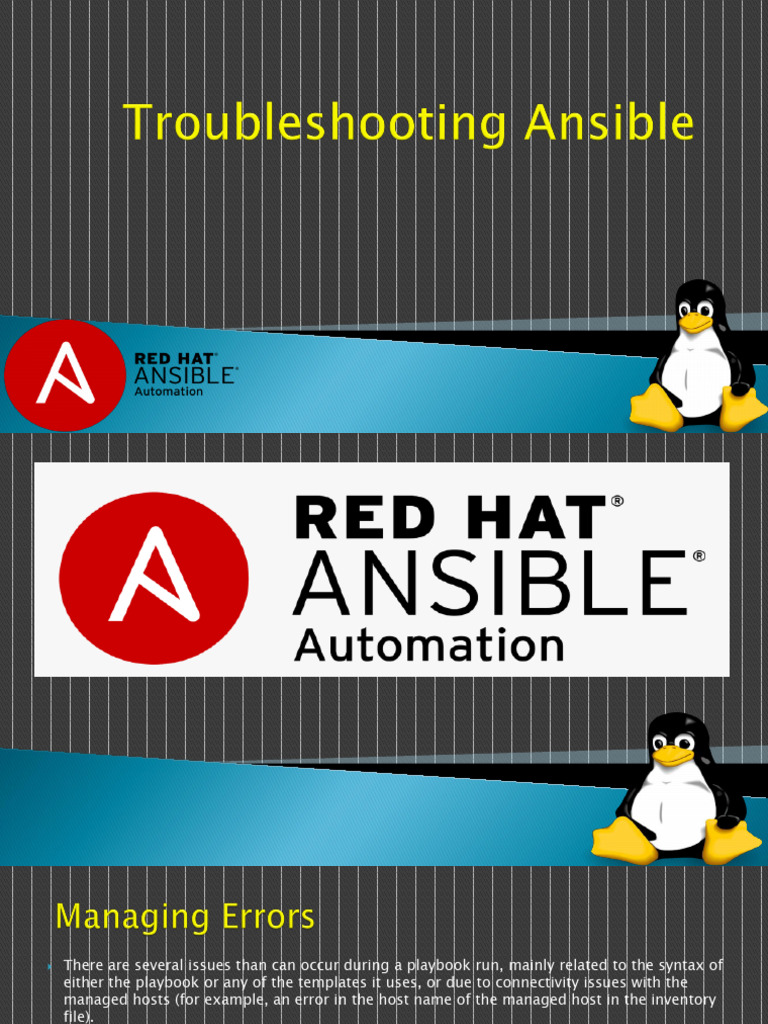 Troubleshooting Ansible | PDF | Software Engineering | Computer Programming
