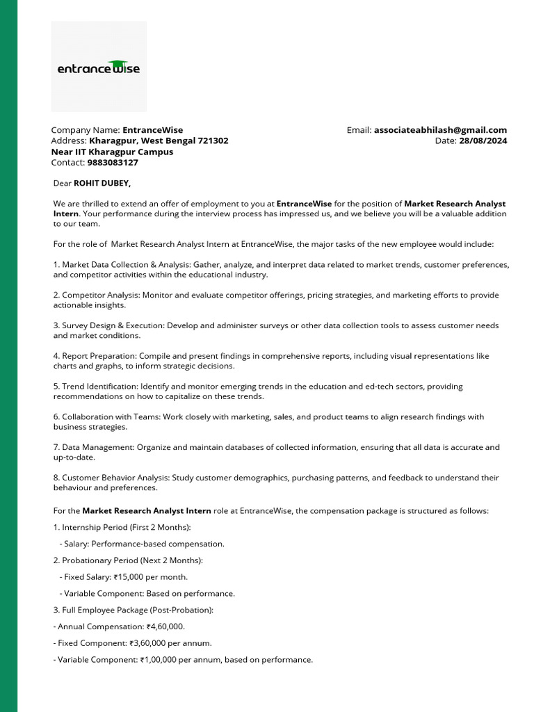 Rohit Dubey OL013 | PDF