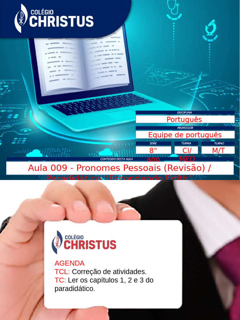 Aula 9 - Pronomes Pessoais (Revisão) | PDF