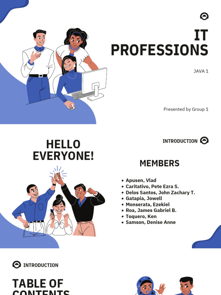 Lesson 3 - IT Professionals | PDF | Business Intelligence | Computer ...