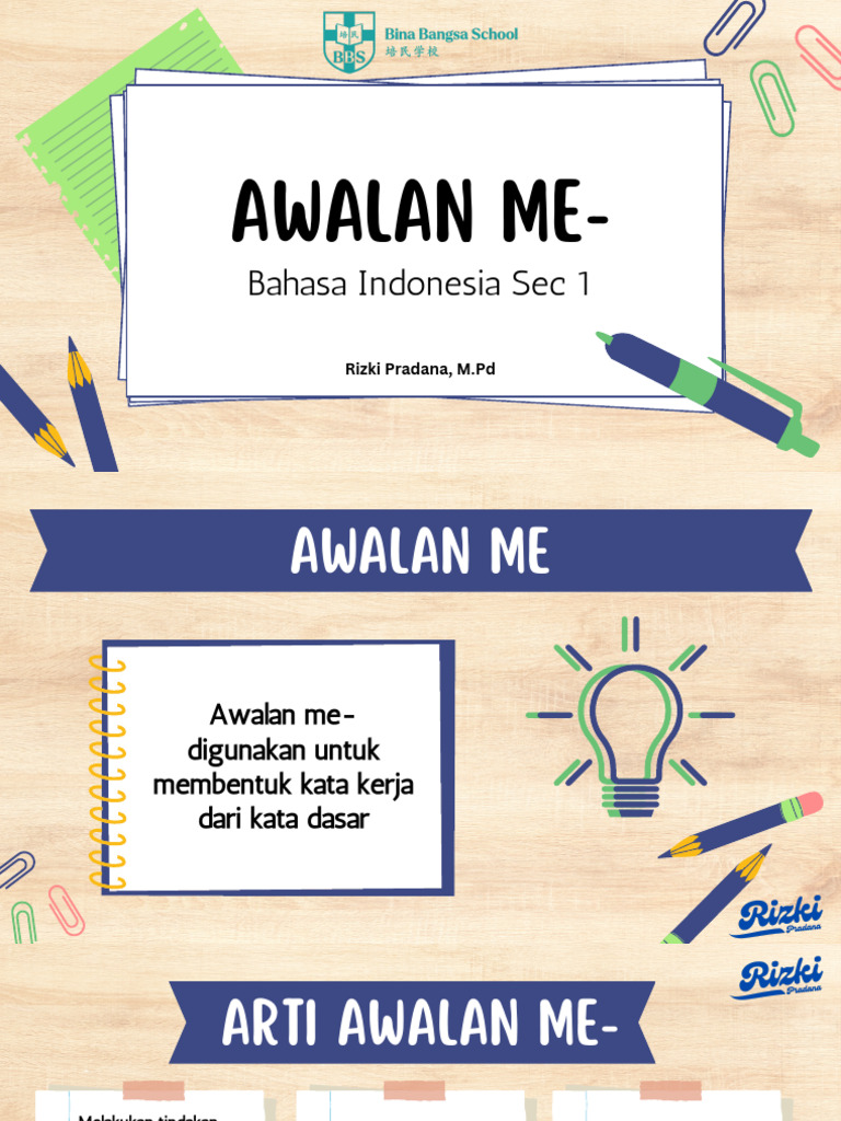 Awalan Me | PDF