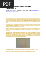 Cara Print Label Undangan 103 Paling Mudah | PDF