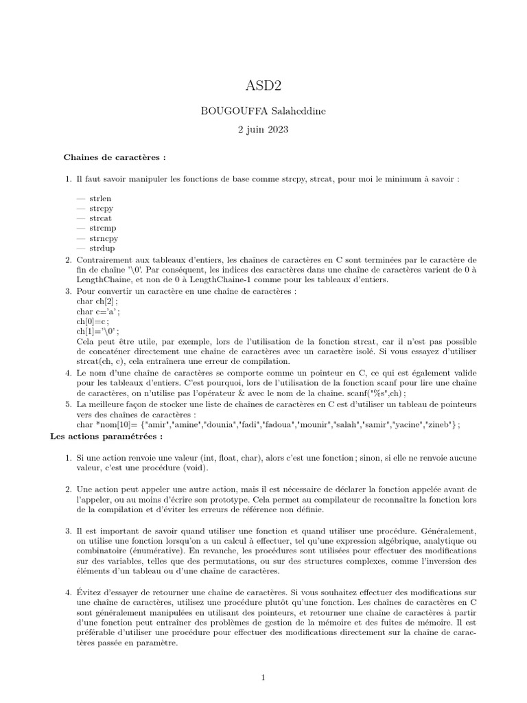 ASD2 | PDF