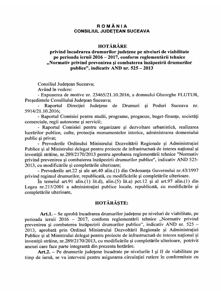 Lista Drumuri Judetene Suceava | PDF