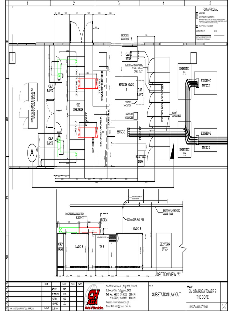 Substation Layout | PDF | Power Electronics | Electrical Components