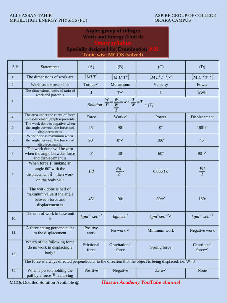 Chapter 4 Mcqs | PDF