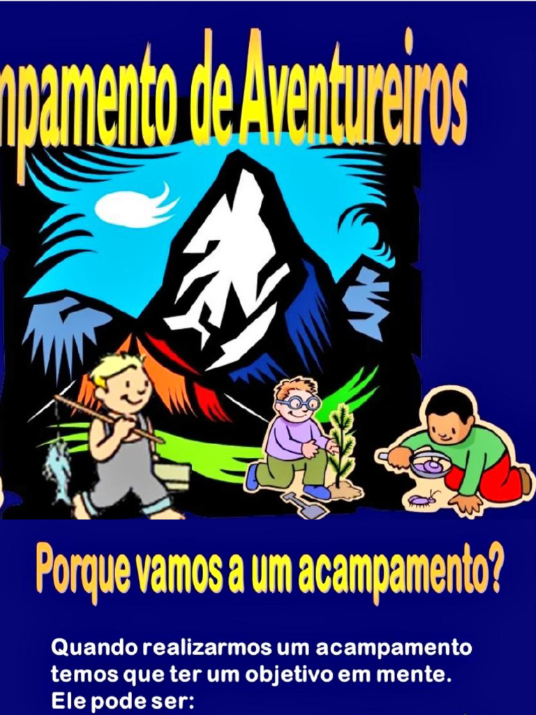 Acampamento de Aventureiros | PDF