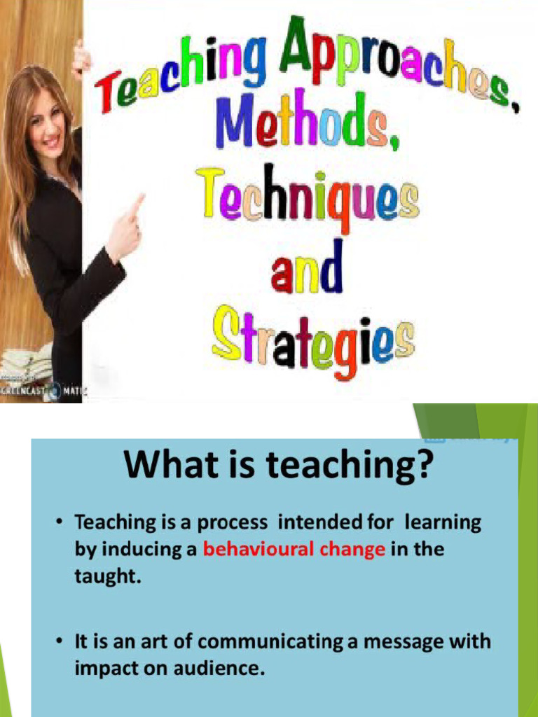 Teaching-Approaches | PDF