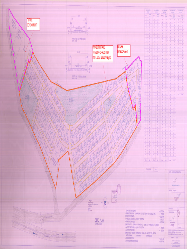 Approved Sub-Division Plan With Project Phase | PDF
