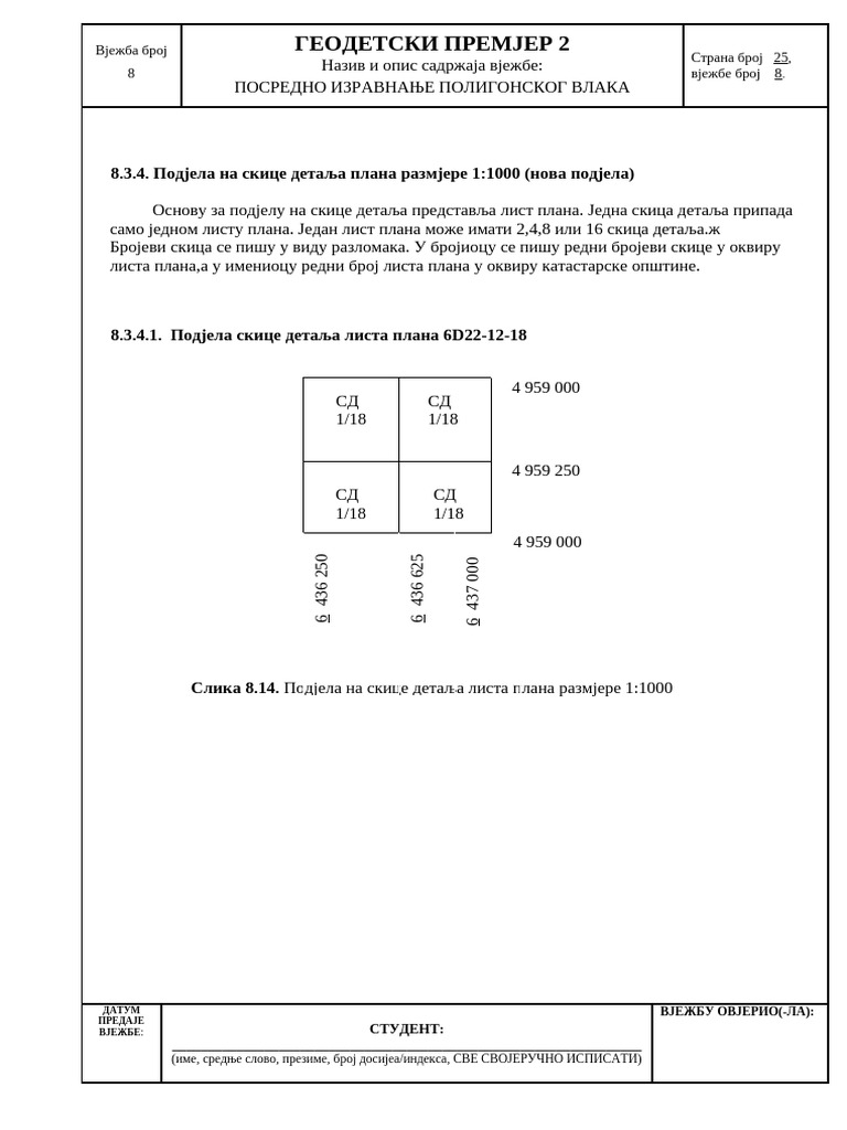 Geodetski premjer 2 | PDF