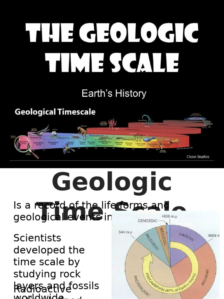 SCI 1A Geologic Time Scale | PDF