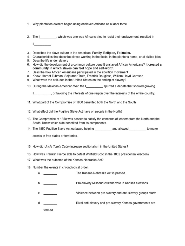 Chapter 15 And 17 Study Guide Pdf