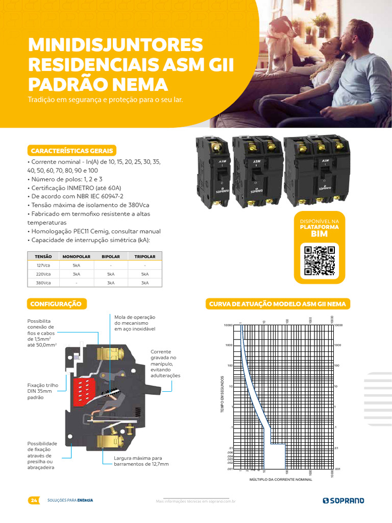 catalogo-linha-minidisjuntor-asm---nema | PDF