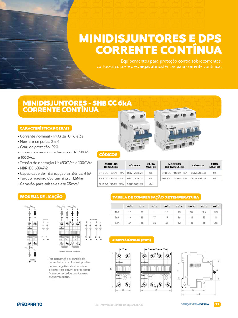 Catalogo Linha Dps CC | PDF
