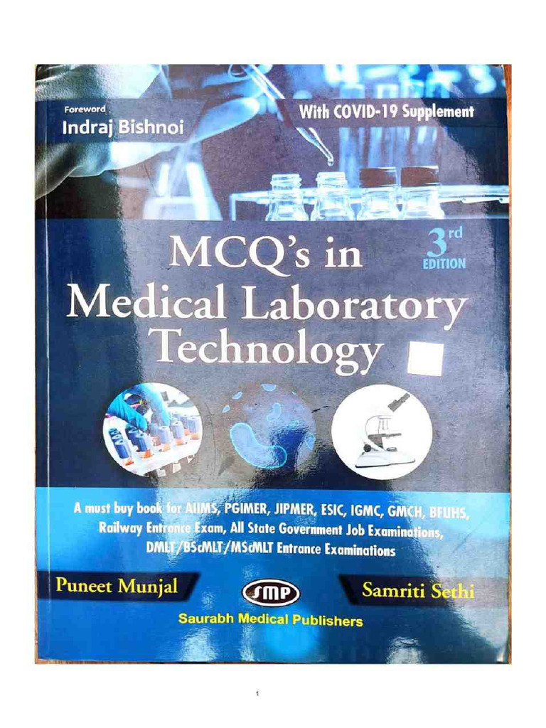 Puneet Munjal MCQ in MLT Book | PDF