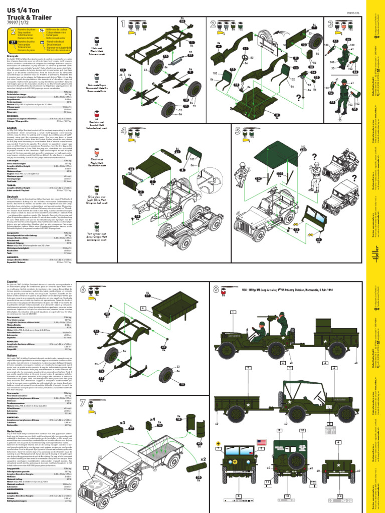 MA Building Instructions GMC | PDF | Motor Vehicle | Vehicles