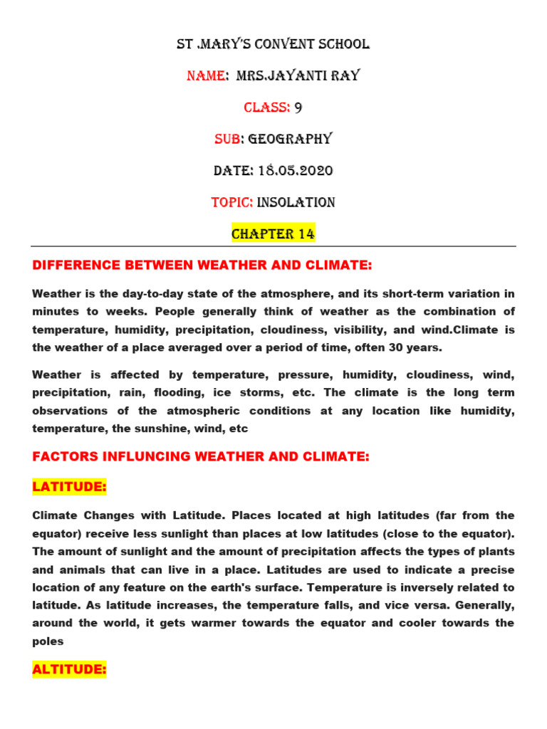 Geography | PDF