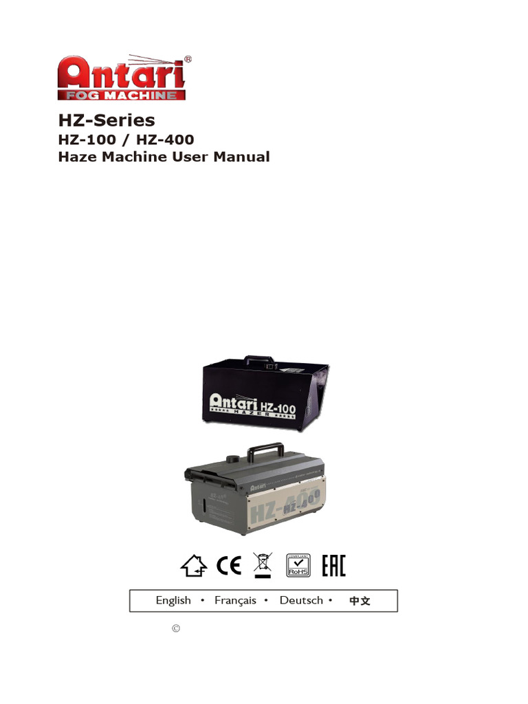 Antari HZ400 | PDF