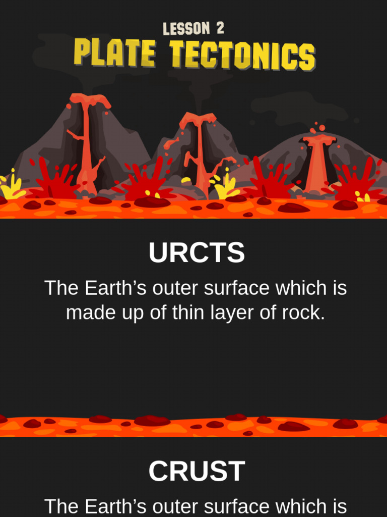 Lesson 2 - Plate Tectonics | PDF