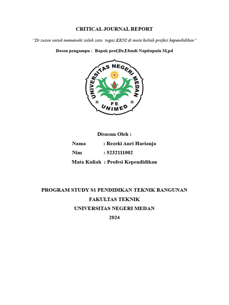 CJR Rezeki Harianja | PDF