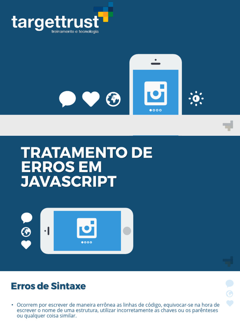 Tratamento de Erros em Javascript | PDF