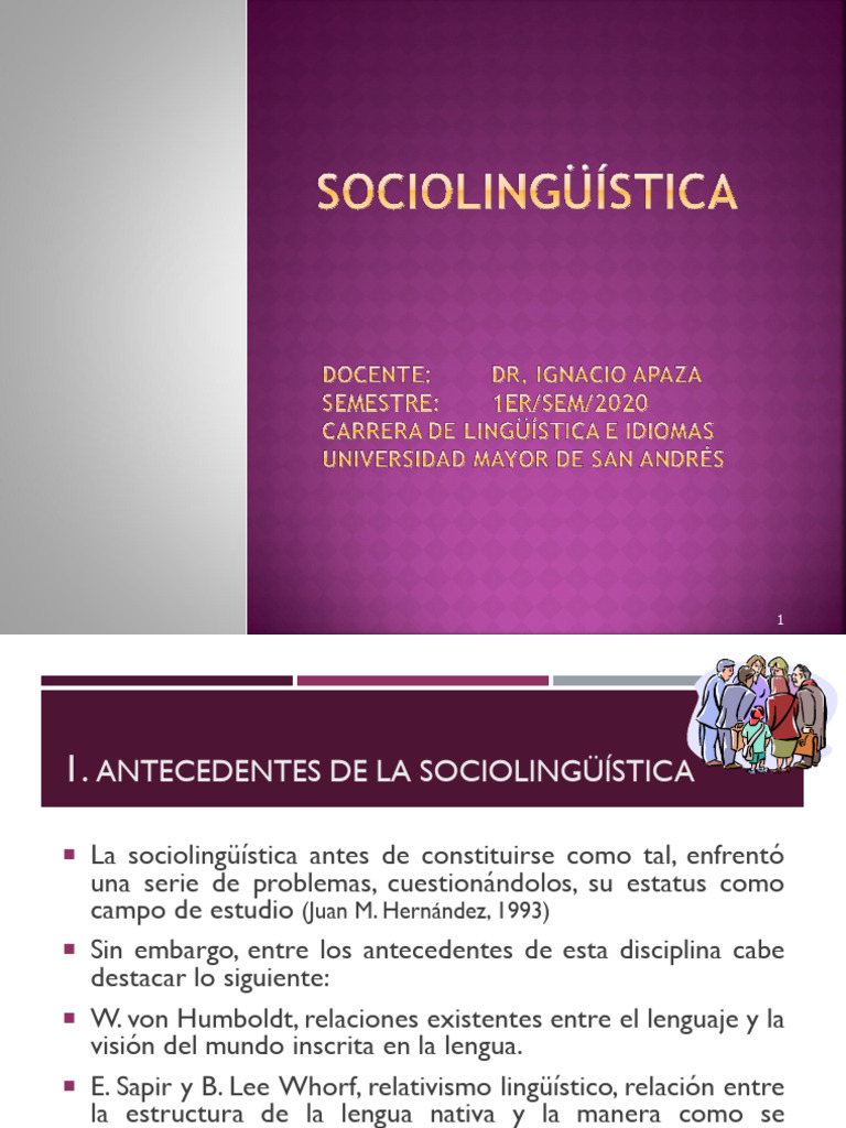 Aspectos B Sicos de La Socioling Istica | PDF