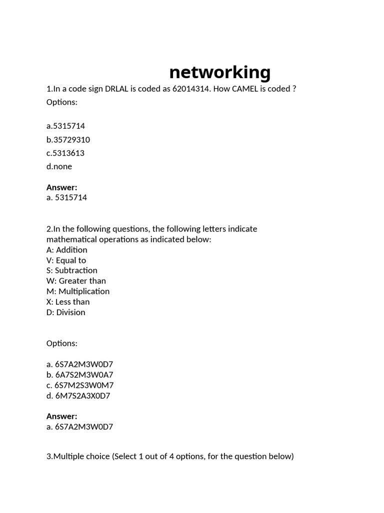 Accenture Test 4 | PDF