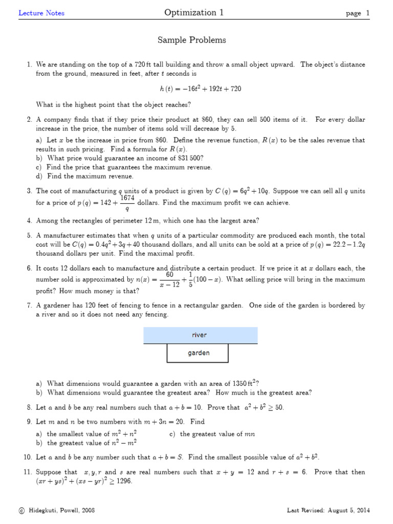 Quadratic Optimization | PDF