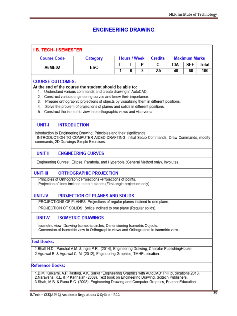 Engineering Drawing | PDF