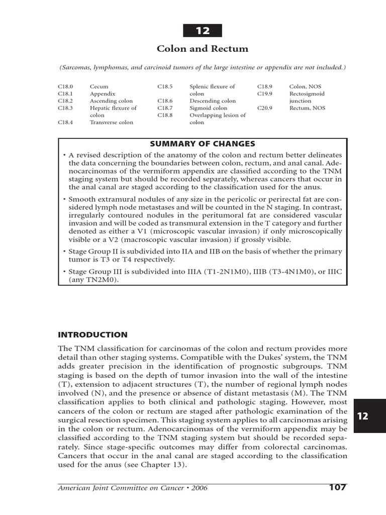 Altas Ajcc Colon | PDF