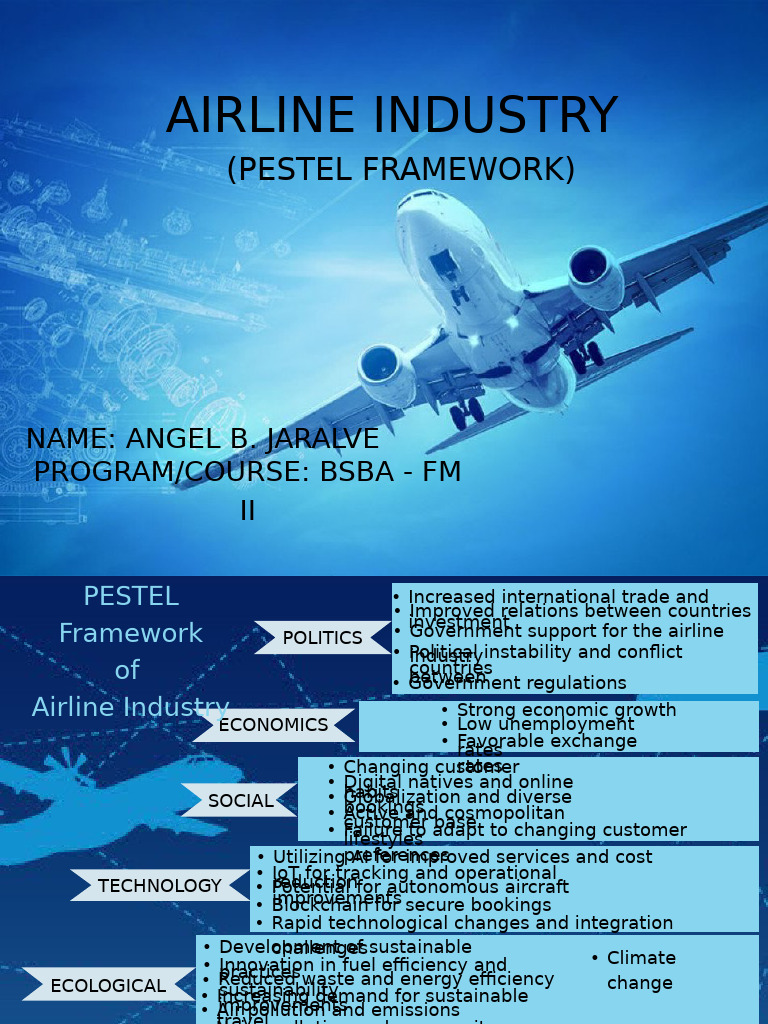 Pestel Framework - Angel Jaralve | PDF