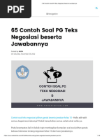 100+ Contoh Soal PG Bahasa Indonesia Kelas 10 SEM 1 Dan Kunci ...