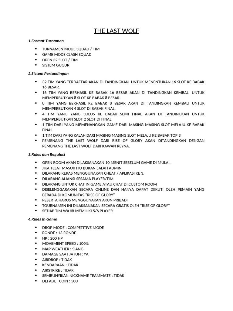 THE LAST WOLF-1 | PDF