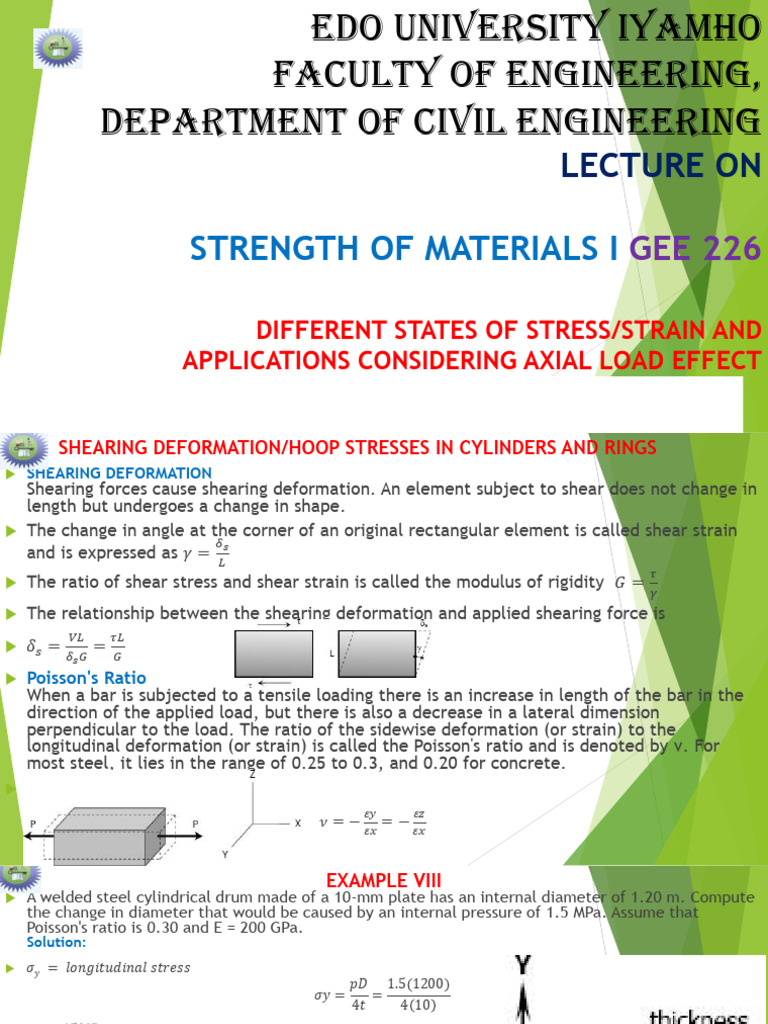 Sixth Lecture GEE 226 | PDF