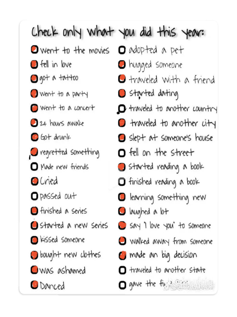 What I Did | PDF