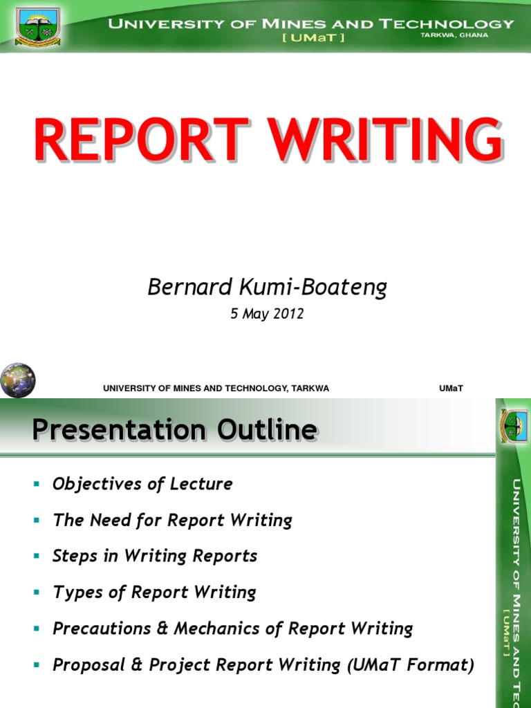 Report Writing (CHP 7) | PDF | Abstract (Summary) | Thesis