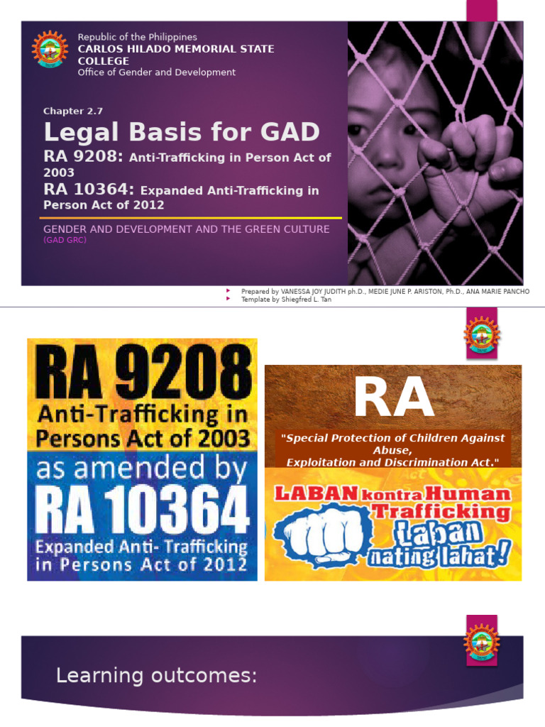 GAD GRC Module 3.6-3.7 - GAD Related Issues and Applicable Laws ...