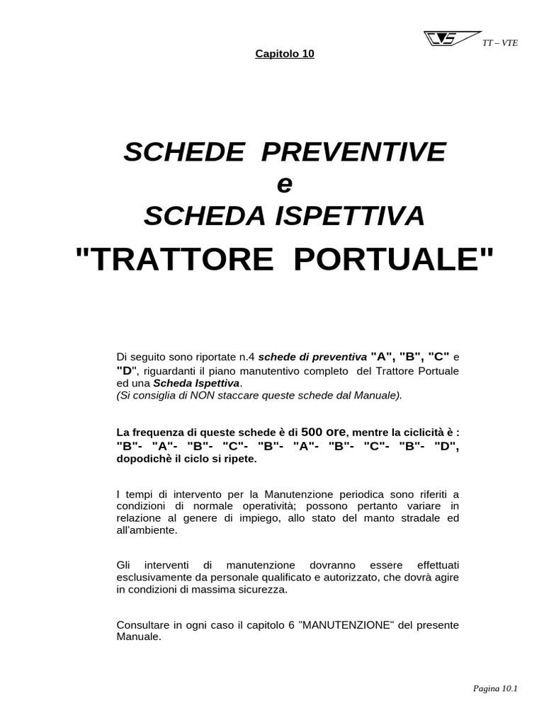 Cap10 Schedepreventive TT | PDF