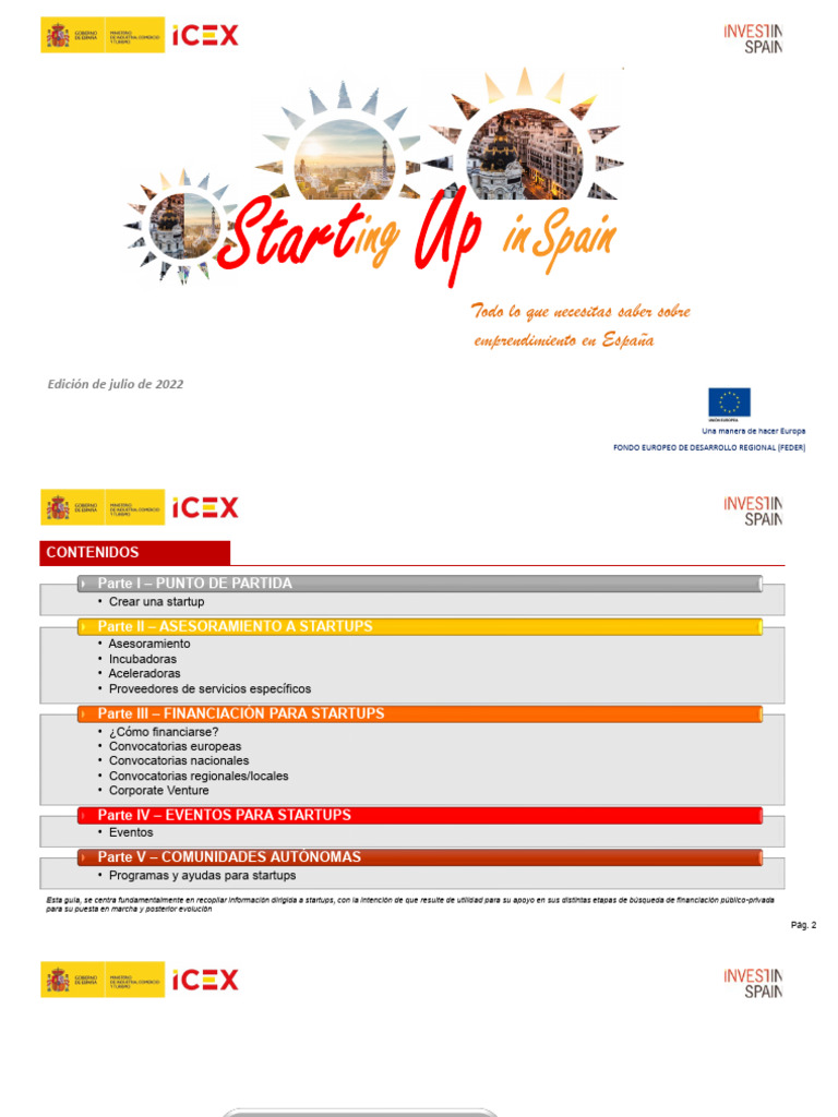 Starting up in Spain | PDF