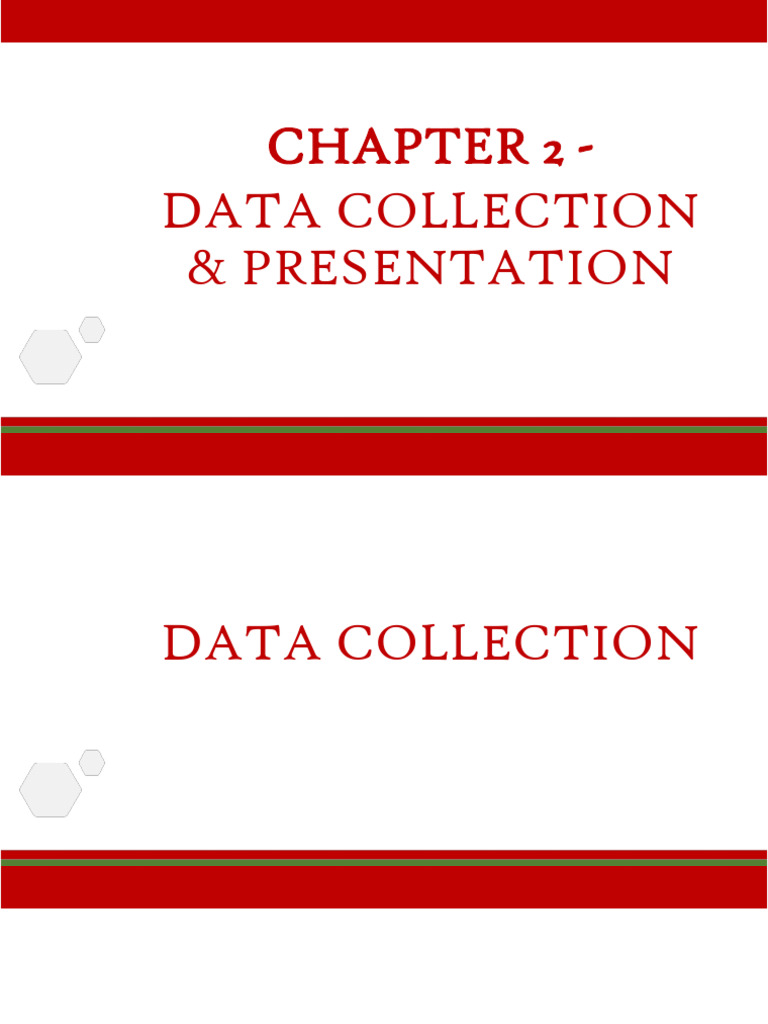 CHAPTER 2 - Data Collection | PDF