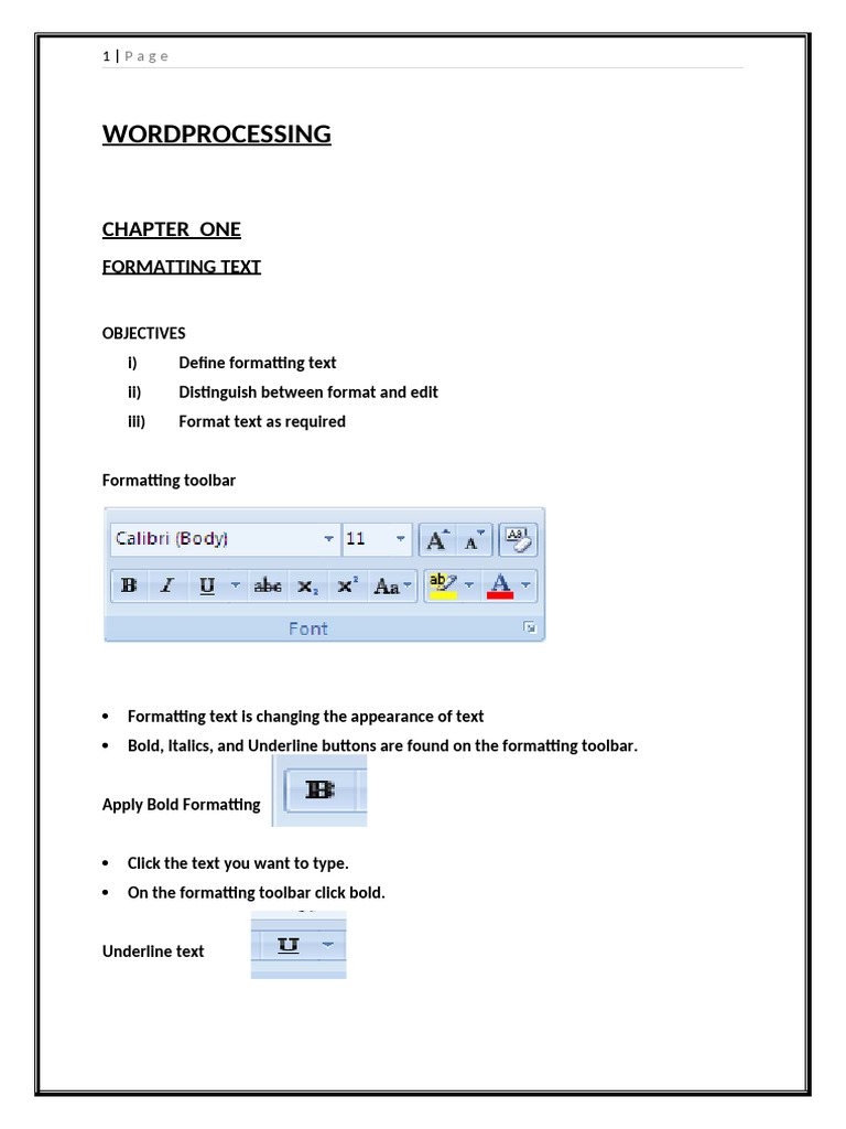 I C T Notes Modified | PDF | Letter Case | Paragraph