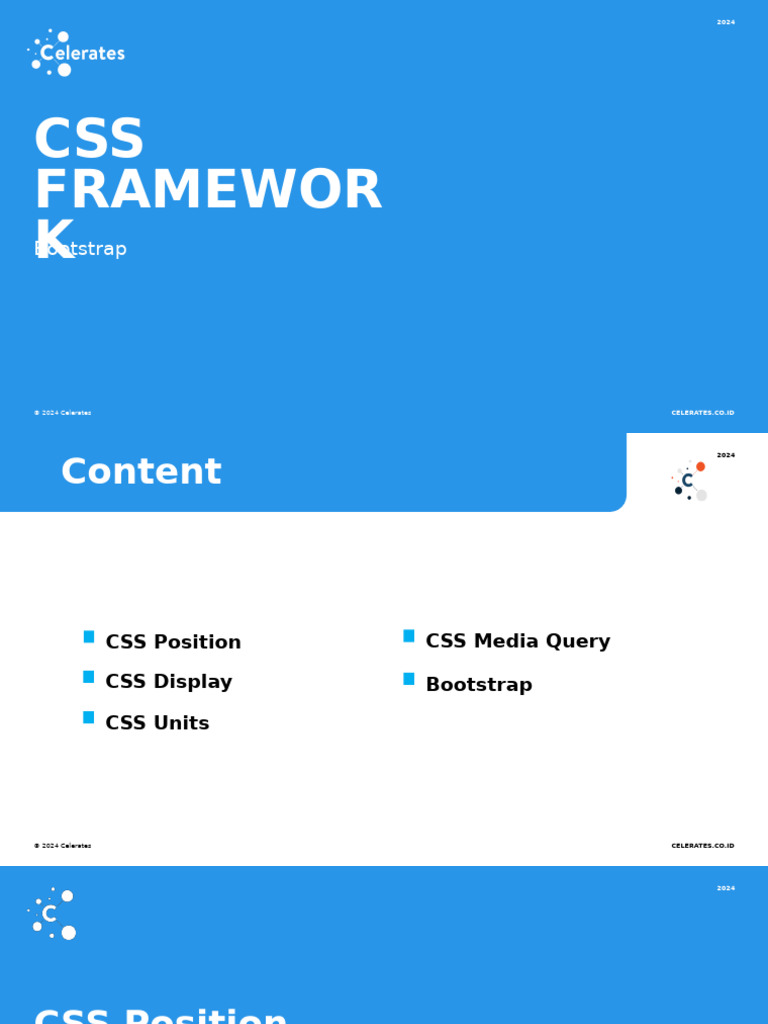 6 - CSS Framework (Bootstrap) | PDF
