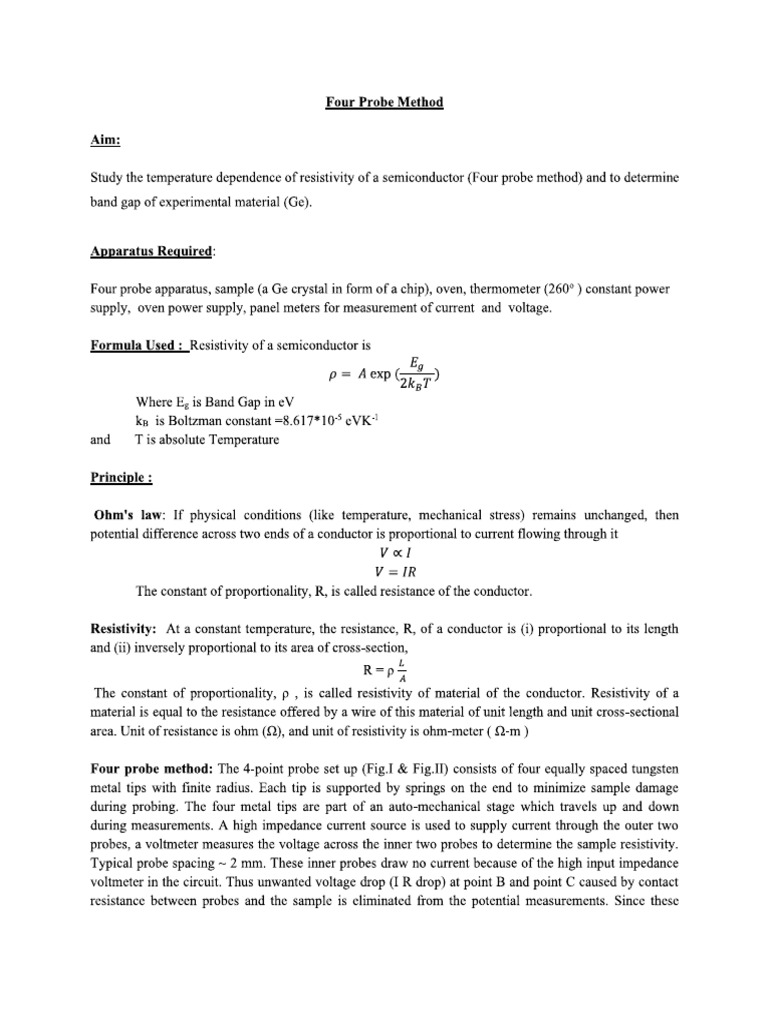 PN Junction Practical | PDF