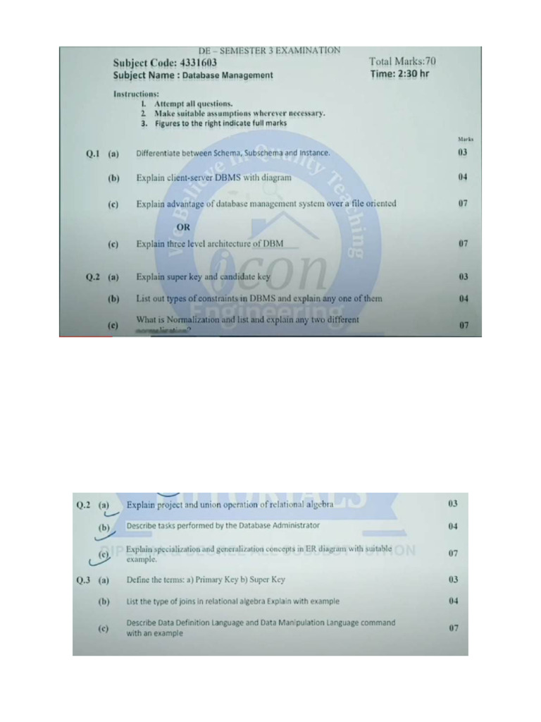 Icon DBMS Paper | PDF