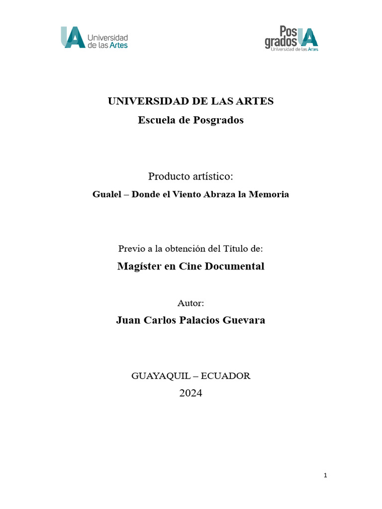 Gualel Dossier Final Firmar | PDF