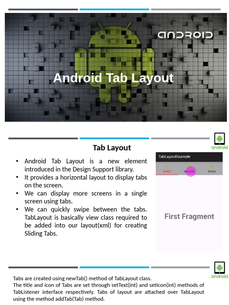 Tab Layout | PDF