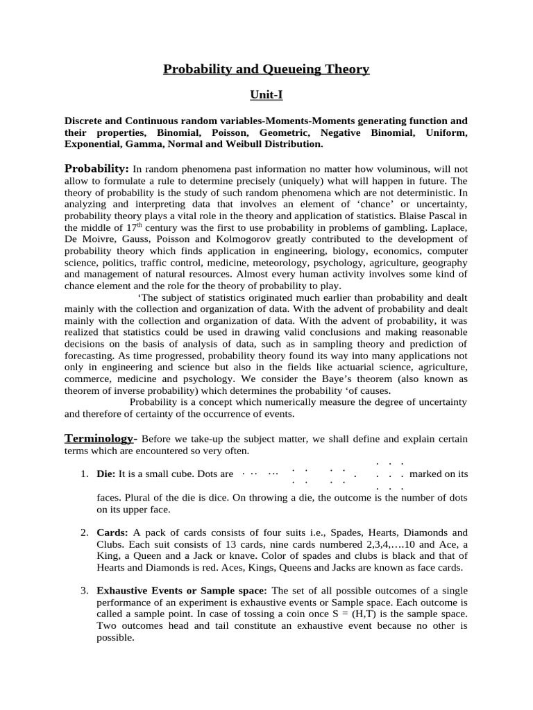 Probability Basics | PDF