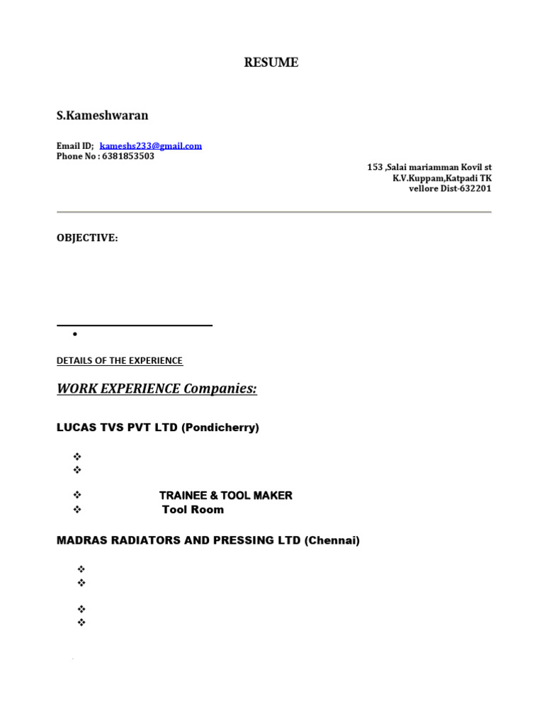 S.kameshwaran N | PDF