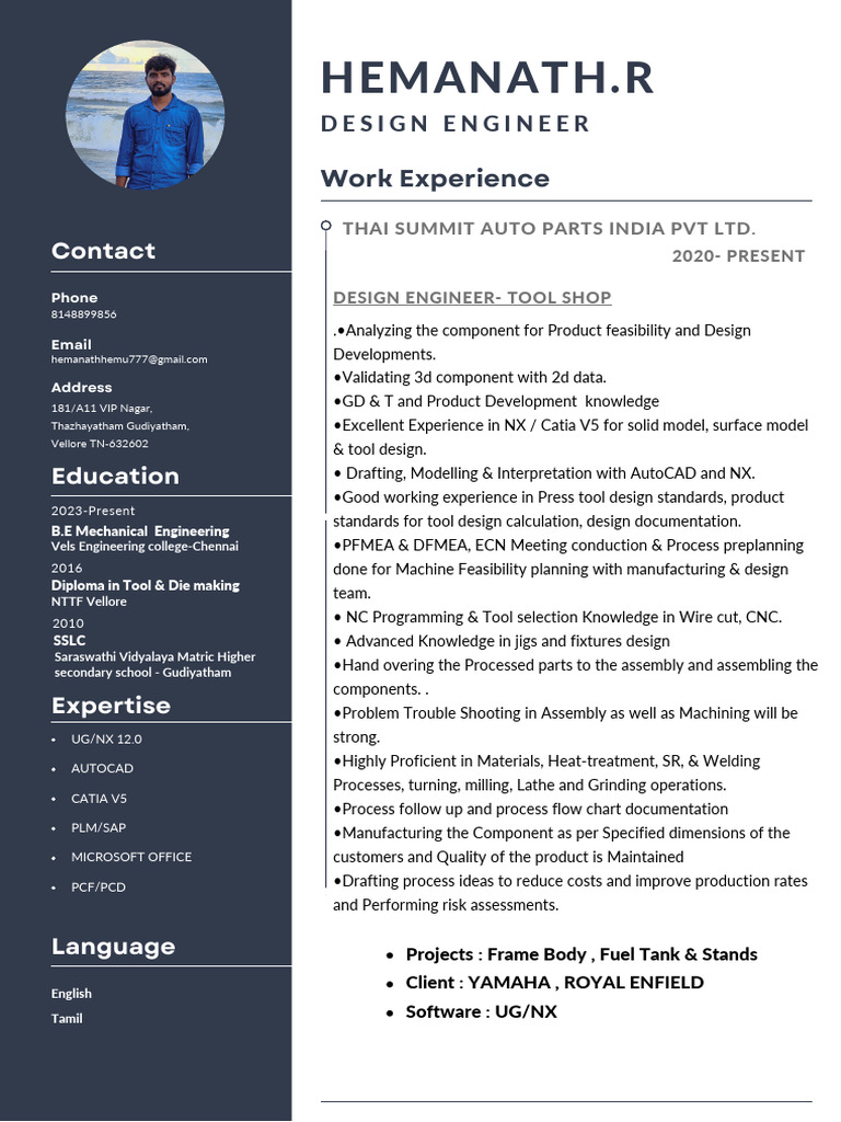 HEMANTH RESUME | PDF