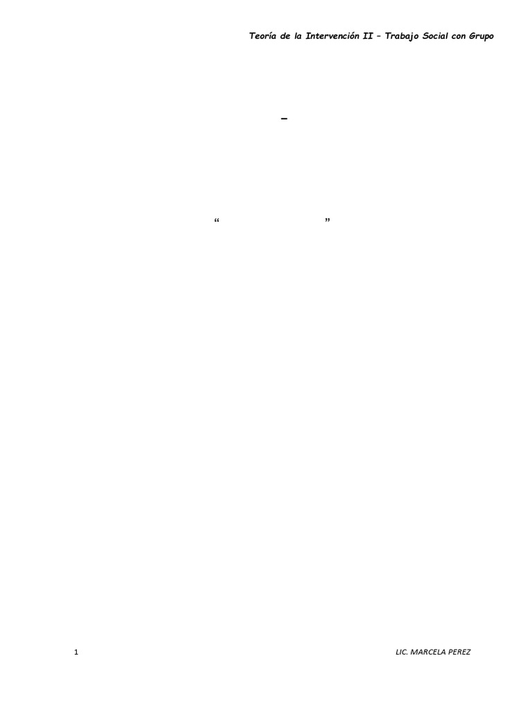 Cohesion Grupal | PDF